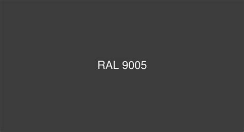 Ral 9005 Color Chart Price Sale