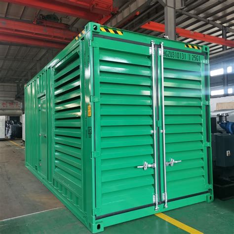 2350kva 1880kw Container Type Genset Dynamo Electric Continuous Power