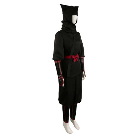 Delicious In Dungeon Izutsumi Women Black Outfit Cosplay Costume Outfi