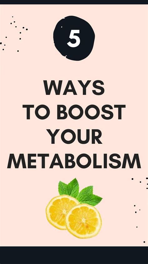5 Ways To Boost Your Metabolism Naturally Artofit