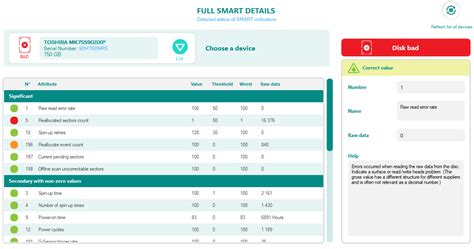 Smart Disk Checker VS Crystal Disk Info Smart Disk Checker