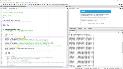 Automation By Python Of Fuel Data Loading Jefe Finance