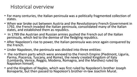 SOLUTION Unification Of Italy Studypool