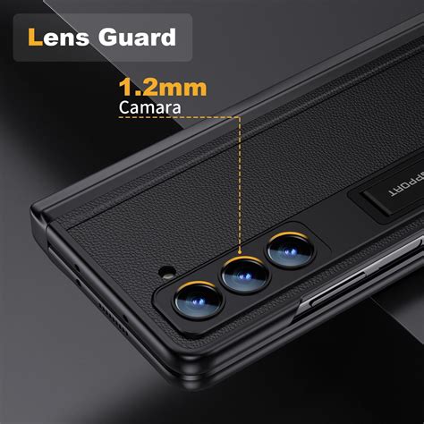 Funda Para Teléfono Samsung Galaxy Z Fold 5 Soporte Delgado Oculto Para