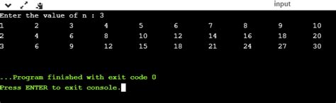 15 C Nested Loops Help