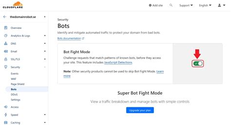 Secure Your Website With The Free Cloudflare Bot Fight Mode