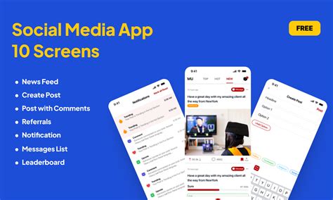 Anonymous Social Media App Figma