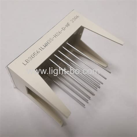 Halogen Free Pure White 3 Digit 14 2mm 7 Segment Led Display Common Cathode For Air Fryer