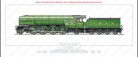Locos In Profile Lner No 2001 Cock O The North