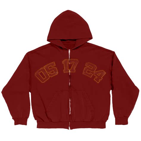 Encore Red Zip Hoodie Billie Eilish Official Au Store Billie Eilish
