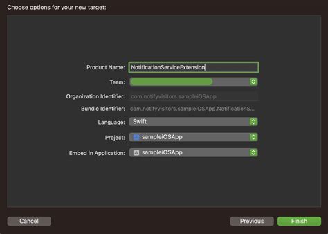 Notification Service Extension