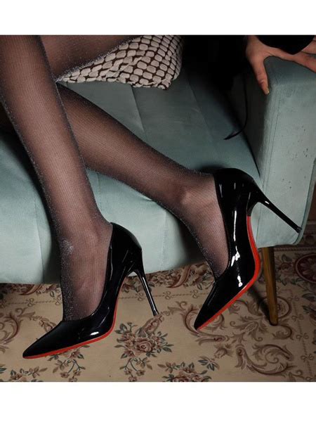 Туфли Женский Мужской Искусственная кожа размер 35 Шпилька Китай Без застёжки Круглый нос