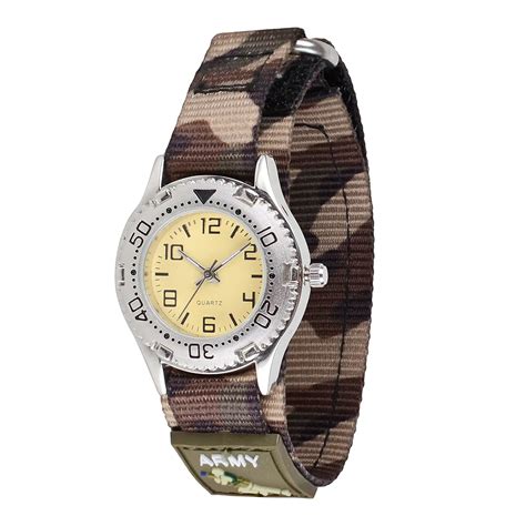 ساعت مچی کودکان و نوجوانان Wolfteeth ، ساعتهای ضد آب ارتش نوجوانان