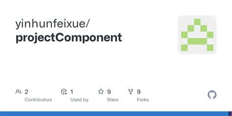 Github Yinhunfeixueprojectcomponent