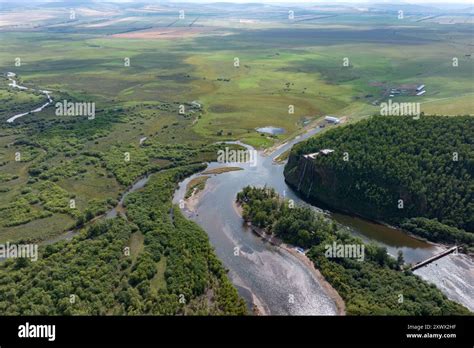 Aerial Photo Shows The Scenery Of Ergun Wetland In Hulun Buir City North China S Inner Mongolia