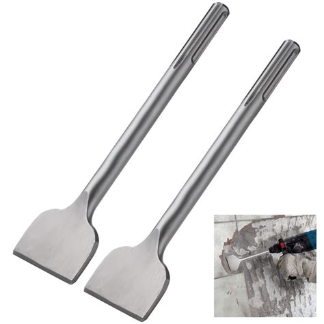 sds max tile chisels 2pcs wide spade chisels for electric hammer
