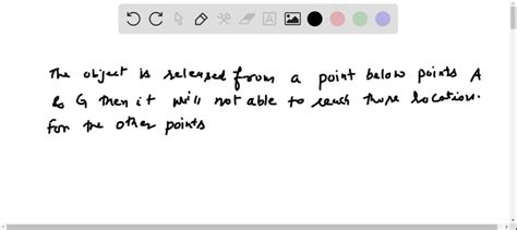 referring to problem 22 suppose the object is released from rest at a