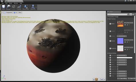Answered Megascans Bridge Live Link Ue419 Material Warnings And Vertex Brush Not Working