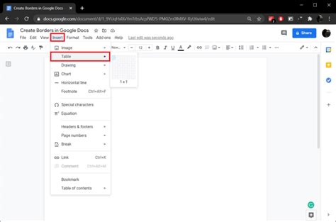 Ways To Create Borders In Google Docs TechCult