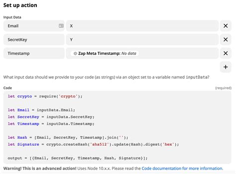 Generate Hash Using Sha512 Encryption Algorithm Zapier Community