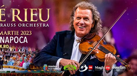André Rieu And Johann Strauss Orchestra 5 Concerte La Cluj Program și