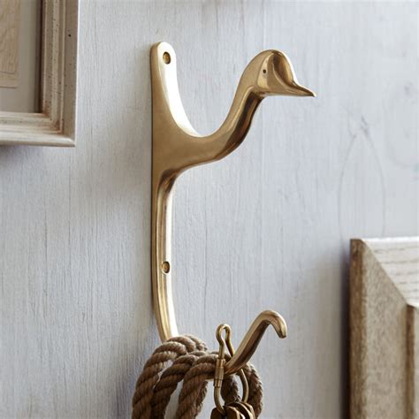 Sir Madam Brass Duck Hook Houseandhold