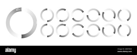 circular loading buffering icons vector stock vector image and art alamy