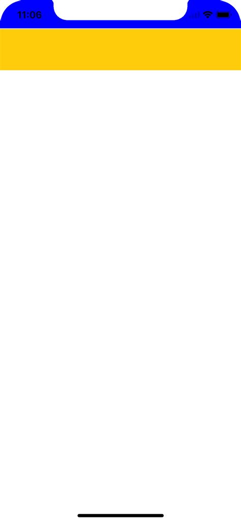 Ios Start Uiview At The Difference Of 1 Pixel Of Statusbar Stack