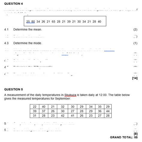 Grade 10 Mathematics September Test And Memo Paper 1 2023