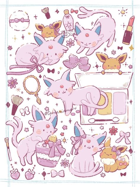 エーフィのTwitterイラスト検索結果 古い順