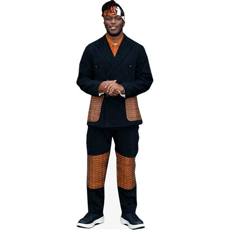 Ksi Black Outfit Mini Cardboard Cutout Standee