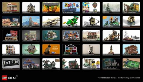 These 35 Lego Ideas Projects Are Now Under Review To Potentially Become