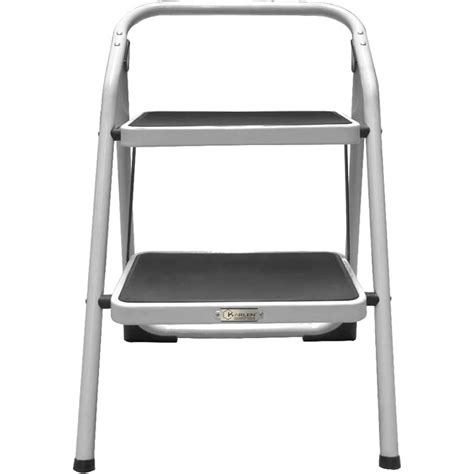 Escalera Plegable 2 Escalones Tubular Distancia Entre Escalones 24cm De