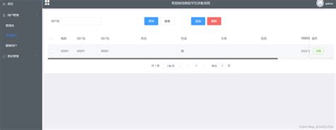 SpringBoot Vue实现前后端分离高校学生评教系统 基于springcloud的教评系统csdn CSDN博客