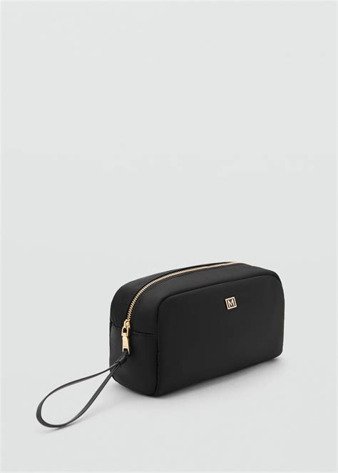 Zipped Nylon Cosmetics Bag Women Mango Indonesia