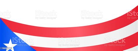 푸에르토리코 국기 파도 는 Png 또는 투명 한 배경에 고립 된 기호 푸에르토리코 배너에 대 한 템플릿 카드 광고 홍보 비즈니스 일치 국가 포스터 벡터 일러스트 0명에 대한