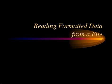 Ppt File Processing Reading And Writing Strings Powerpoint