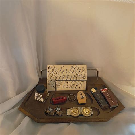 런던다락 중고 빈티지 영국 빈티지 오크 원목 오거나이저 위시버킷