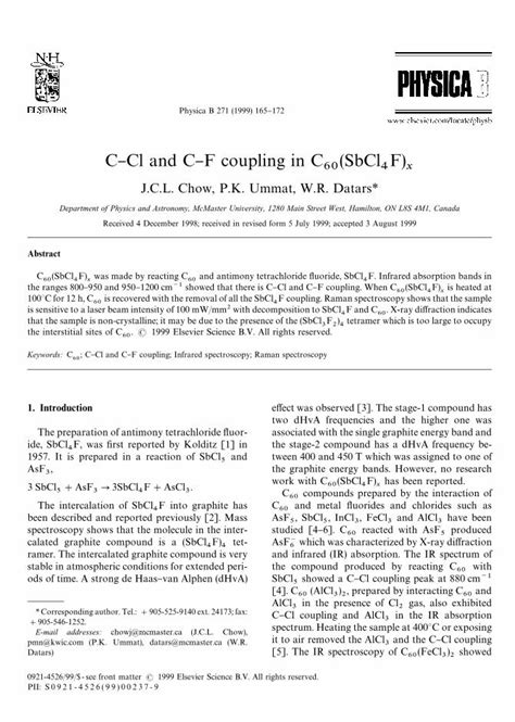pdf c cl and c f coupling in c60 sbcl4f x dokumen tips