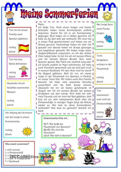 Best Deutsch Images On Pinterest Exercises Learn German And Worksheets