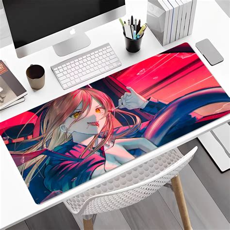 Makima Chainsaw Cool Girl Mouse Pad Chainsaw Man Store