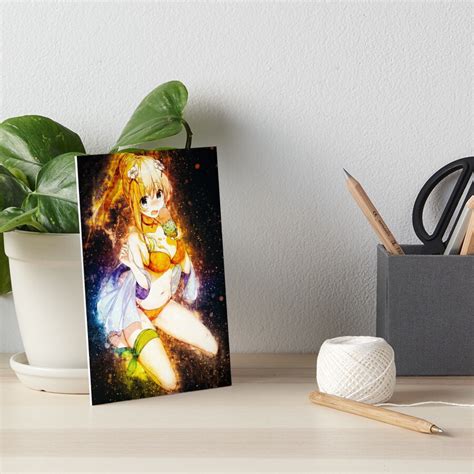 Darkness Dustiness Ford Lalatina Konosuba Art Board Print By
