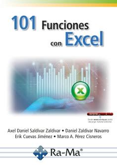 101 Funciones Con Excel Grupo Editorial RA MA