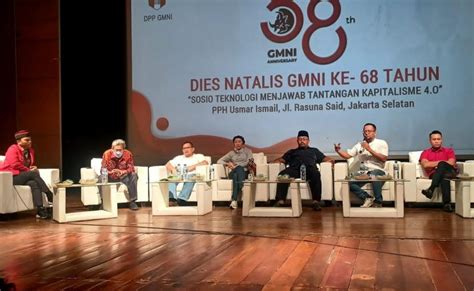 Hari Jadi Ke 68 GMNI Soroti Konsep Sosio Teknologi Untuk Kesejahtaraan