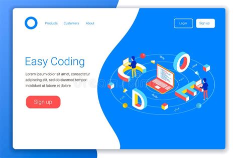 Isometric Programmers Stock Illustrations 225 Isometric Programmers