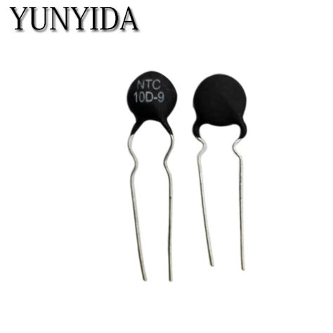 10pcs Lot Thermal Resistor NTC 10D 9 Free Shippng In Resistors From