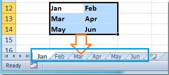 How To Rename Multiple Worksheets In Excel