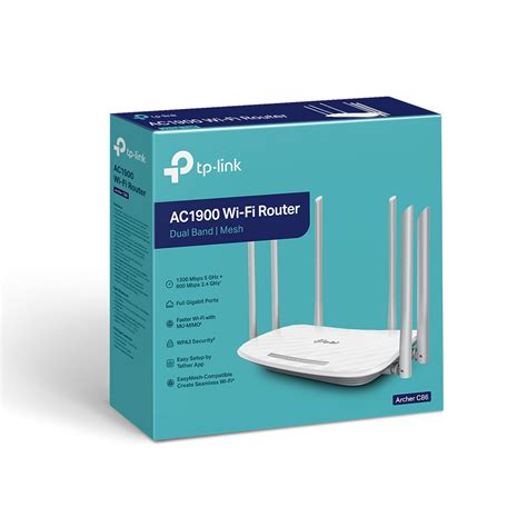 Archer C86 AC1900 Wireless MU MIMO Wi Fi Router TP Link Argentina