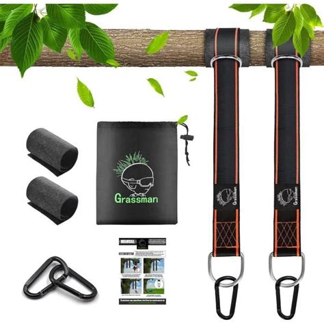 Sangle Hamac Kit De Fixation Pour Hamac Avec Sac De Rangement 2