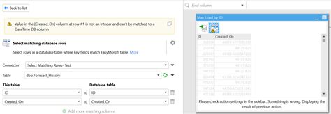Select Matching Database Rows Action Easymorph Community Data Preparation Professionals And